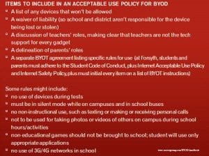 A Teacher's BYOT Handbook: 10 Checklists For Creating Your Plan ...