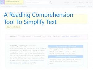 A Reading Comprehension Tool To Simplify Text | TeachThought