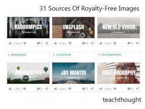 31 Sources Of Royalty-Free Images