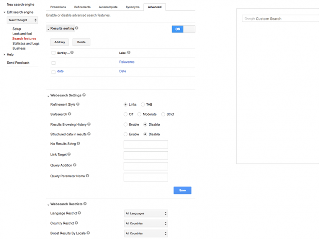 How To Create A Custom Google Search Engine For Your Students