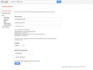 How To Create A Custom Google Search Engine For Your Students