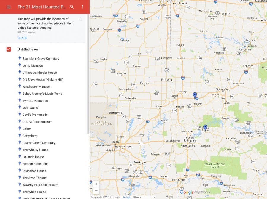 Here Are 31 Haunted Places You Can Explore With Google Maps | TeachThought
