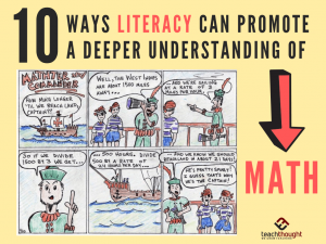 10 Ways Literacy Can Promote A Deeper Understanding Of Math | TeachThought