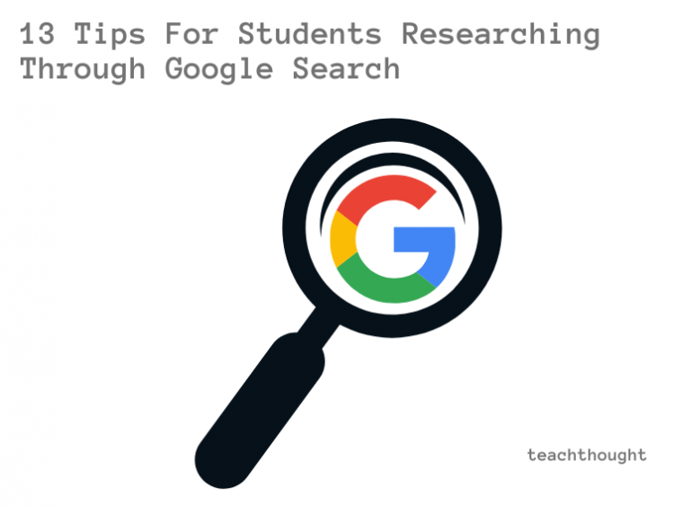 Digital Research Lessons For Google-First Students